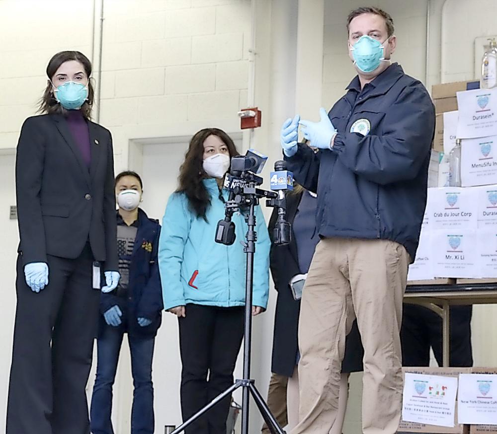 Goshen. Ten thousand surgical masks donated to Orange County first ...