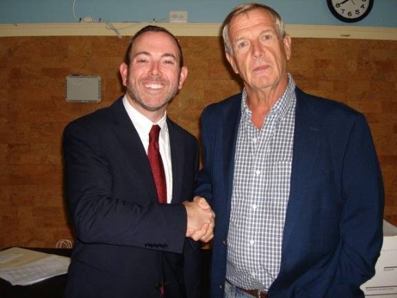 Village welcomes Mike Nuzzolese as new mayor, bids farewell to Kyle Roddey