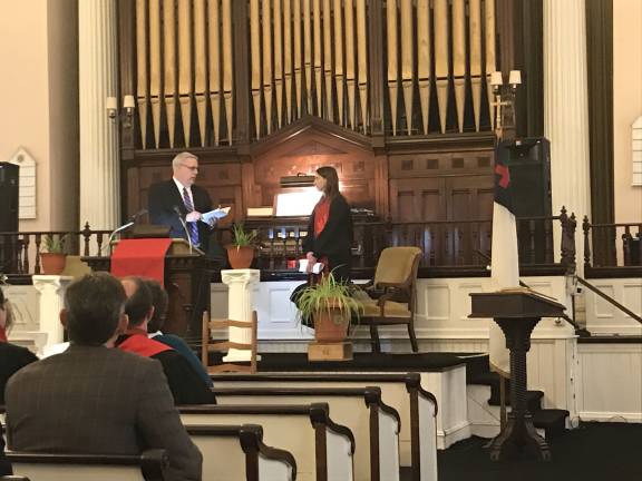 The Rev. Erin Moore installed as permanent pastor