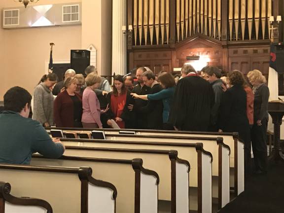 The Rev. Erin Moore installed as permanent pastor