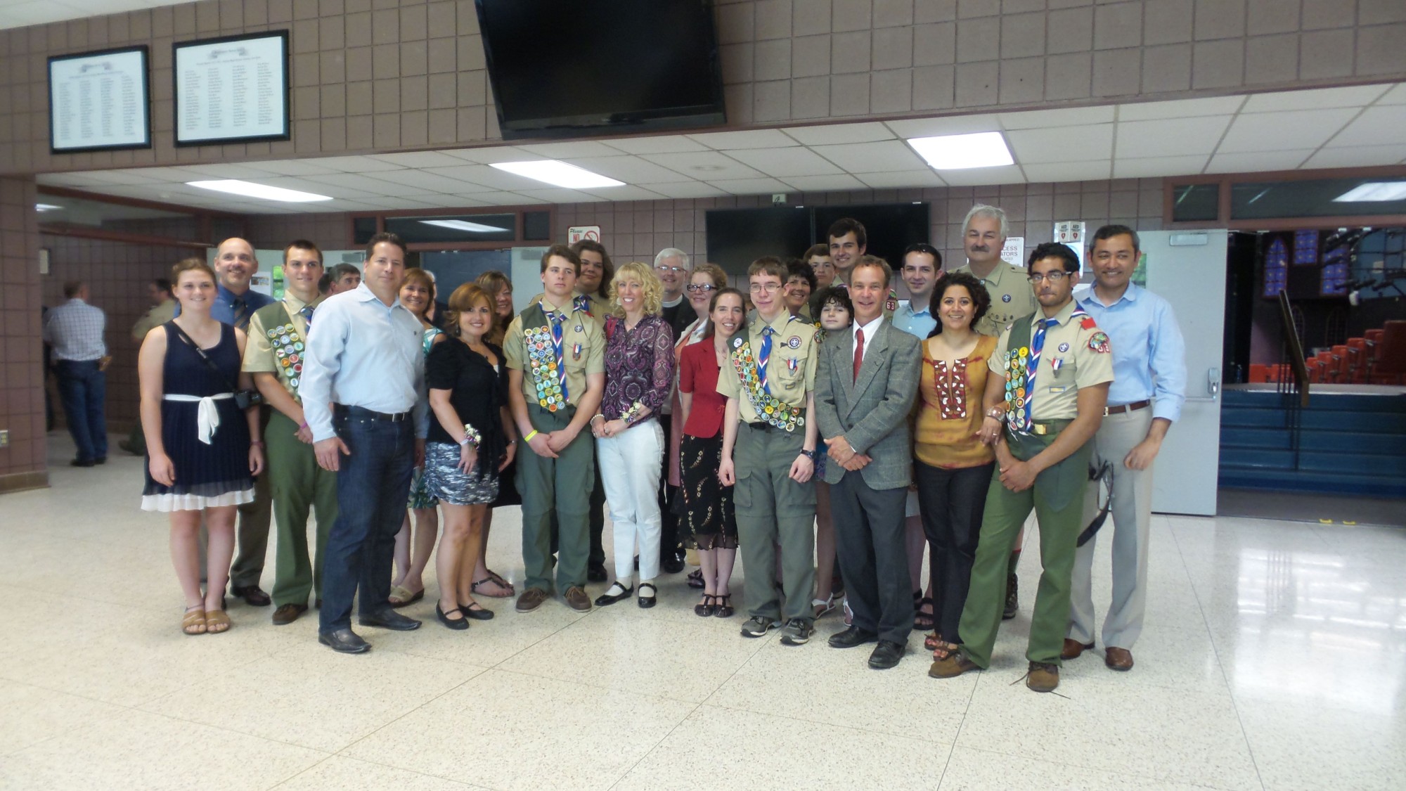 Boy Scouts from Troop 63 earn rank of Eagle Scout