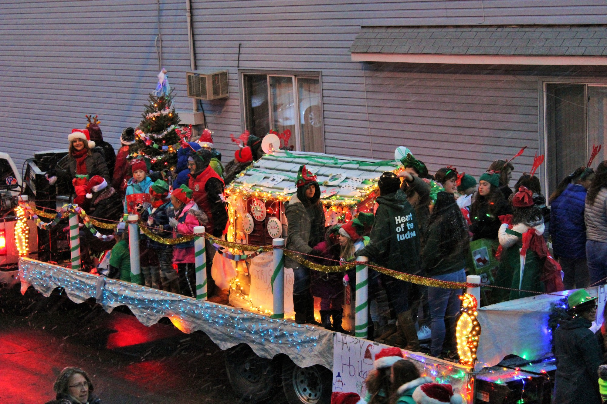 Holiday Lights Parade brings magic to the village