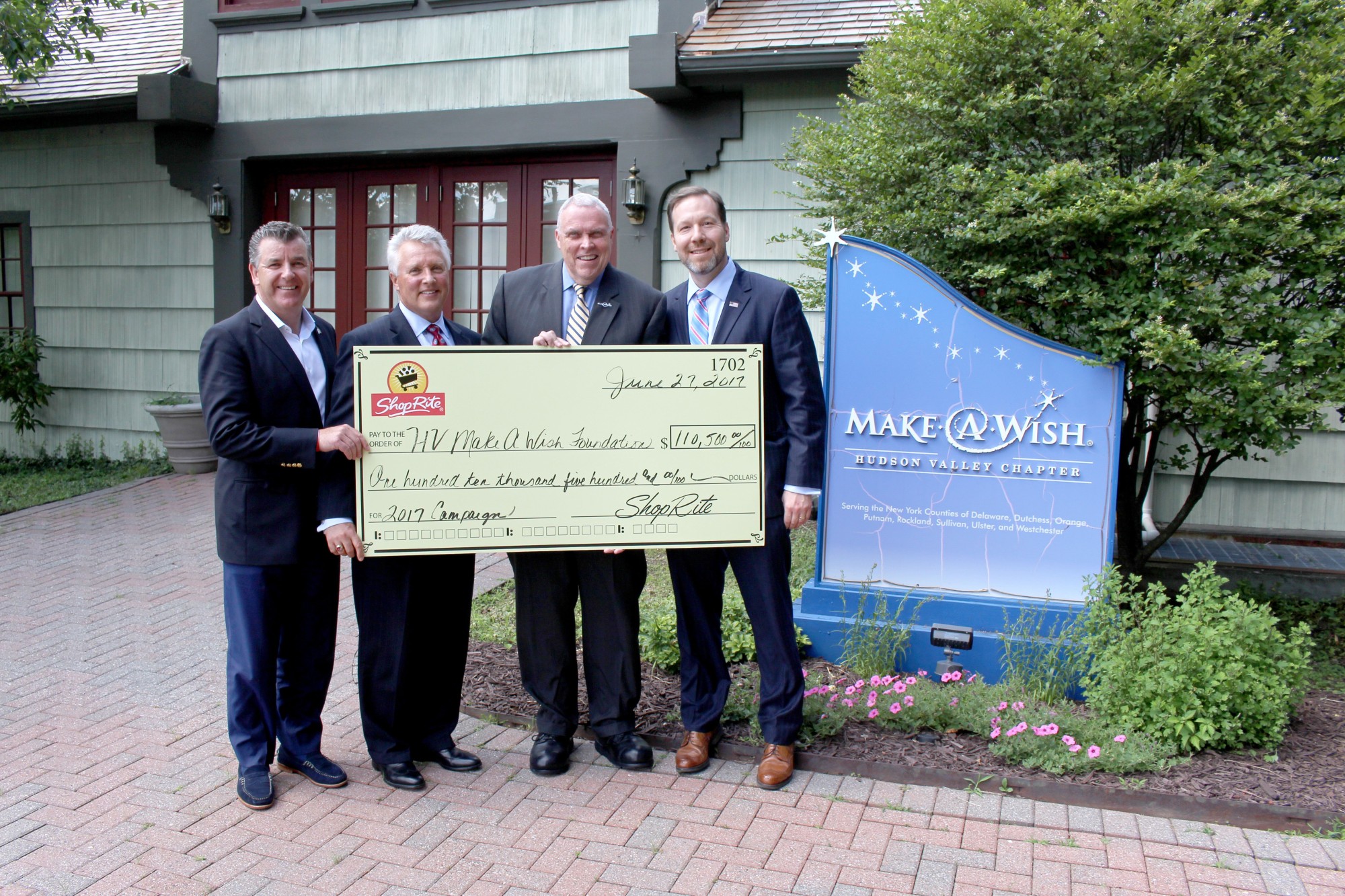 ShopRite makes $100,500 donation to Make-A-Wish