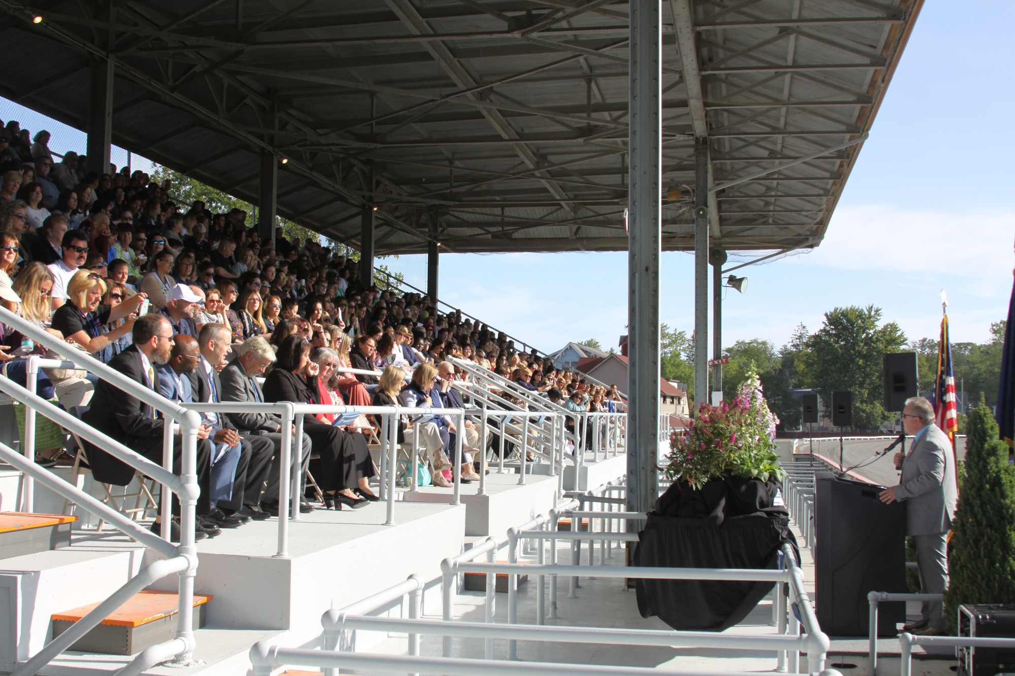 A school year kickoff, where BOCES began