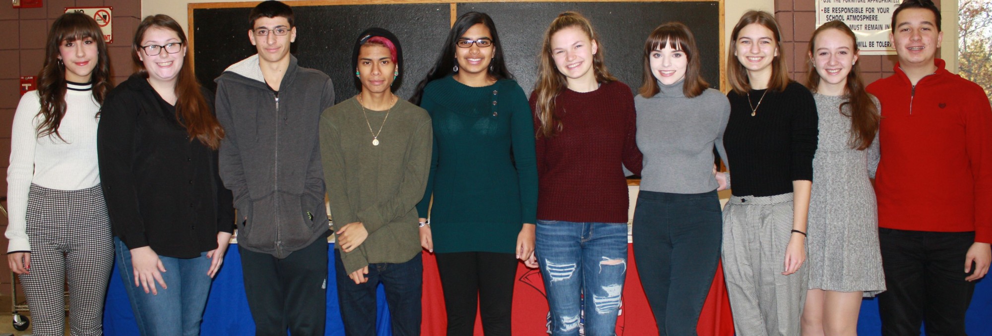 Goshen High School students honored as Goshen Greats