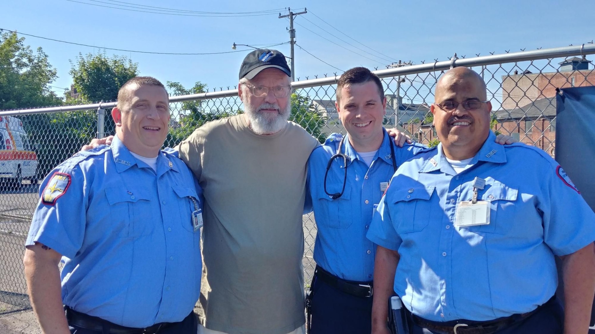 Paramedic recognized by cardiac arrest survivor for life-saving efforts