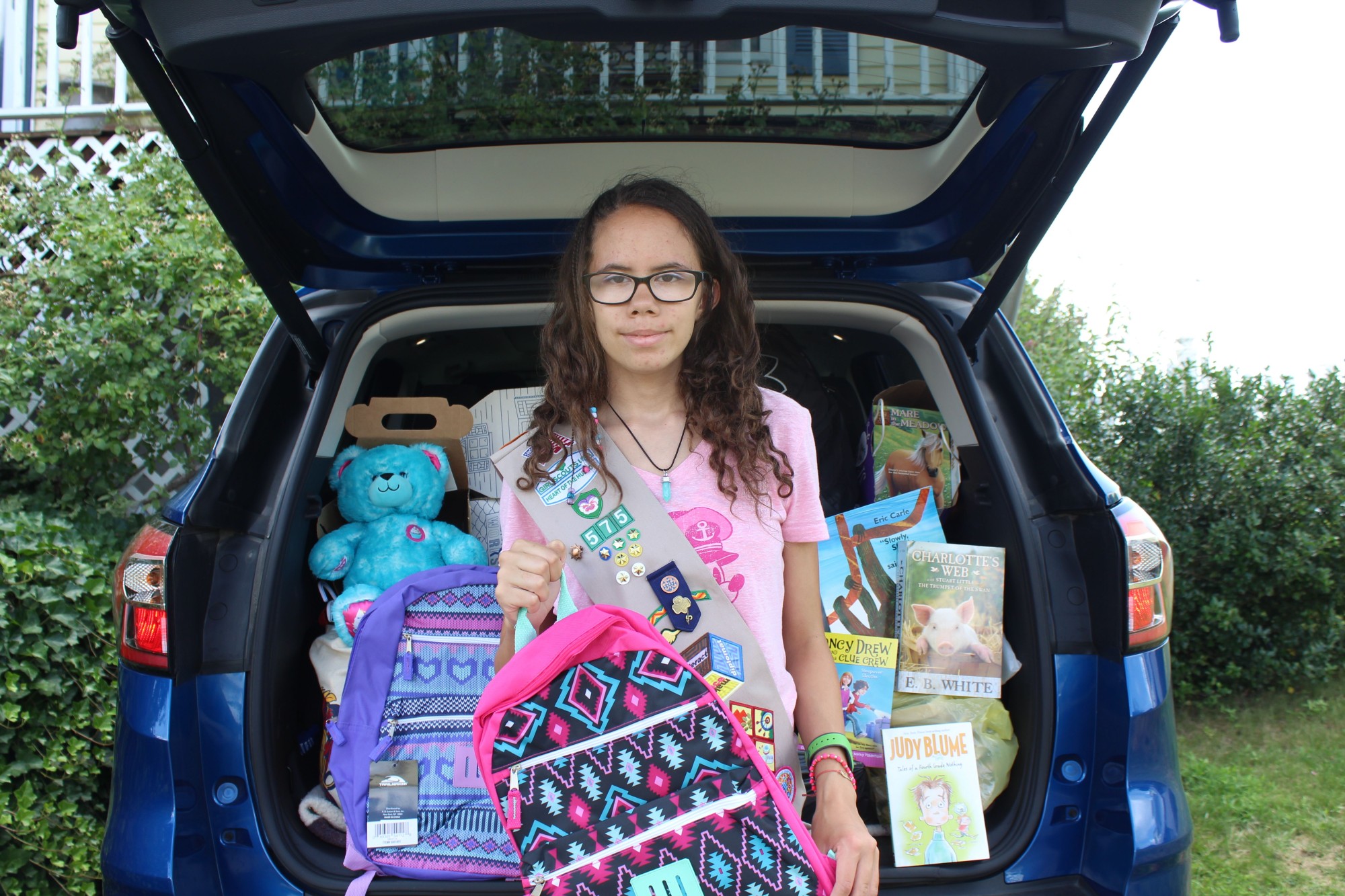 Girl Scout brings hope to children in foster care