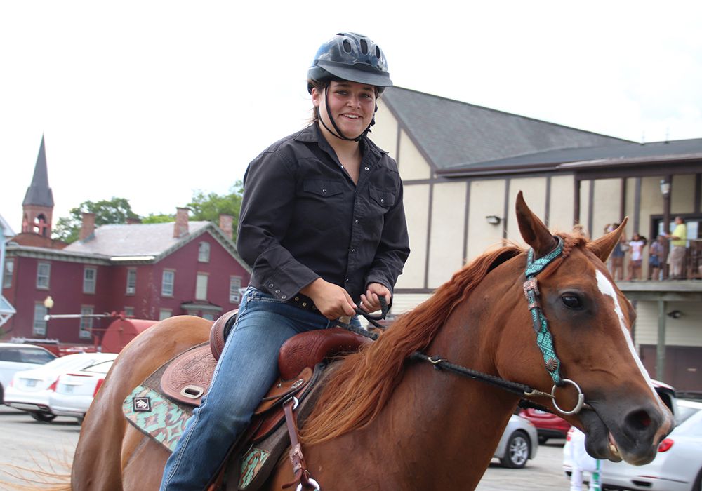 Kaitlin Jones: Keeping order and smiles at historic track