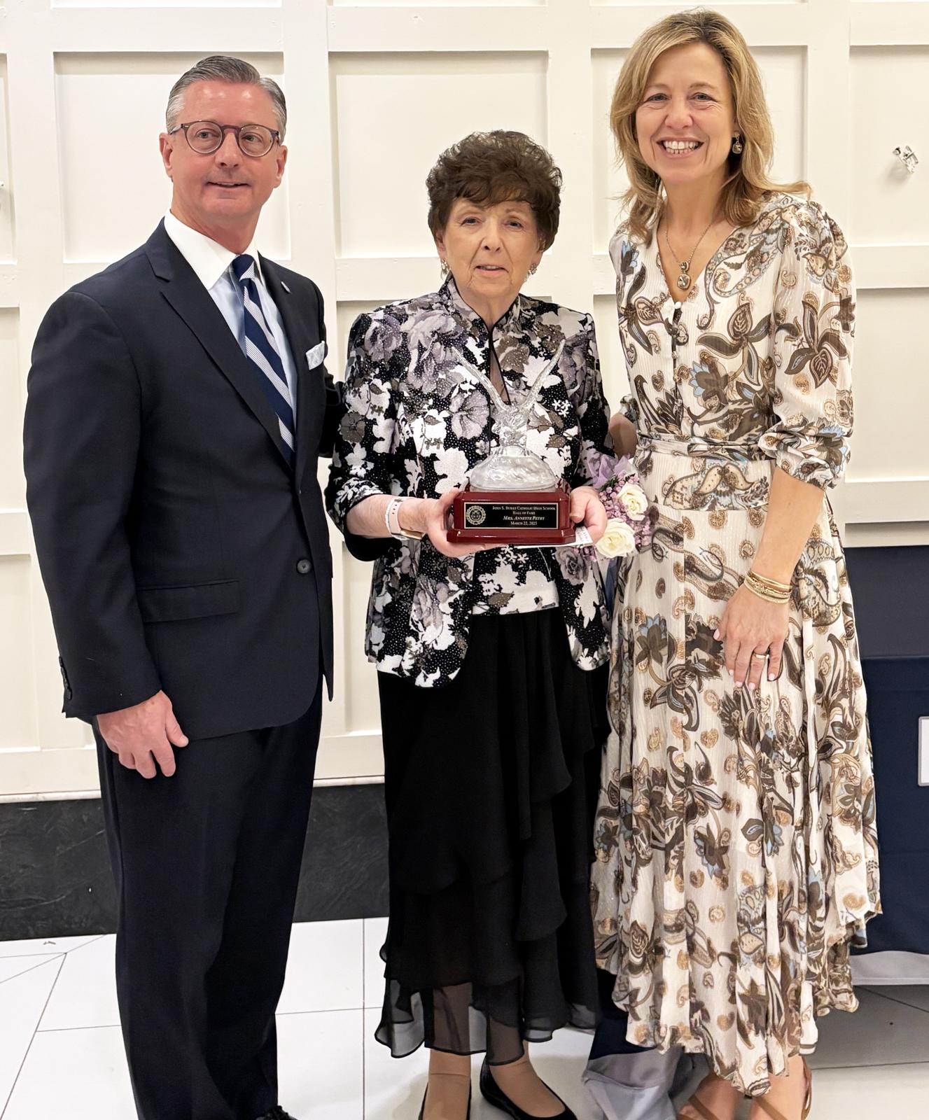Annette Petry inducted into the Burke Catholic High School Hall of Fame