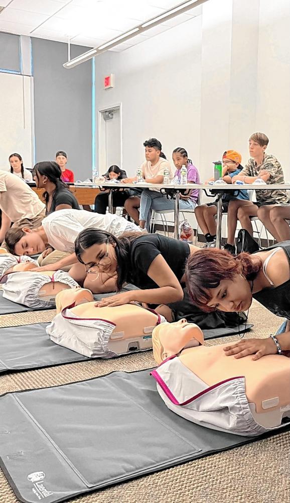 Orange County hosts CPR training for local students