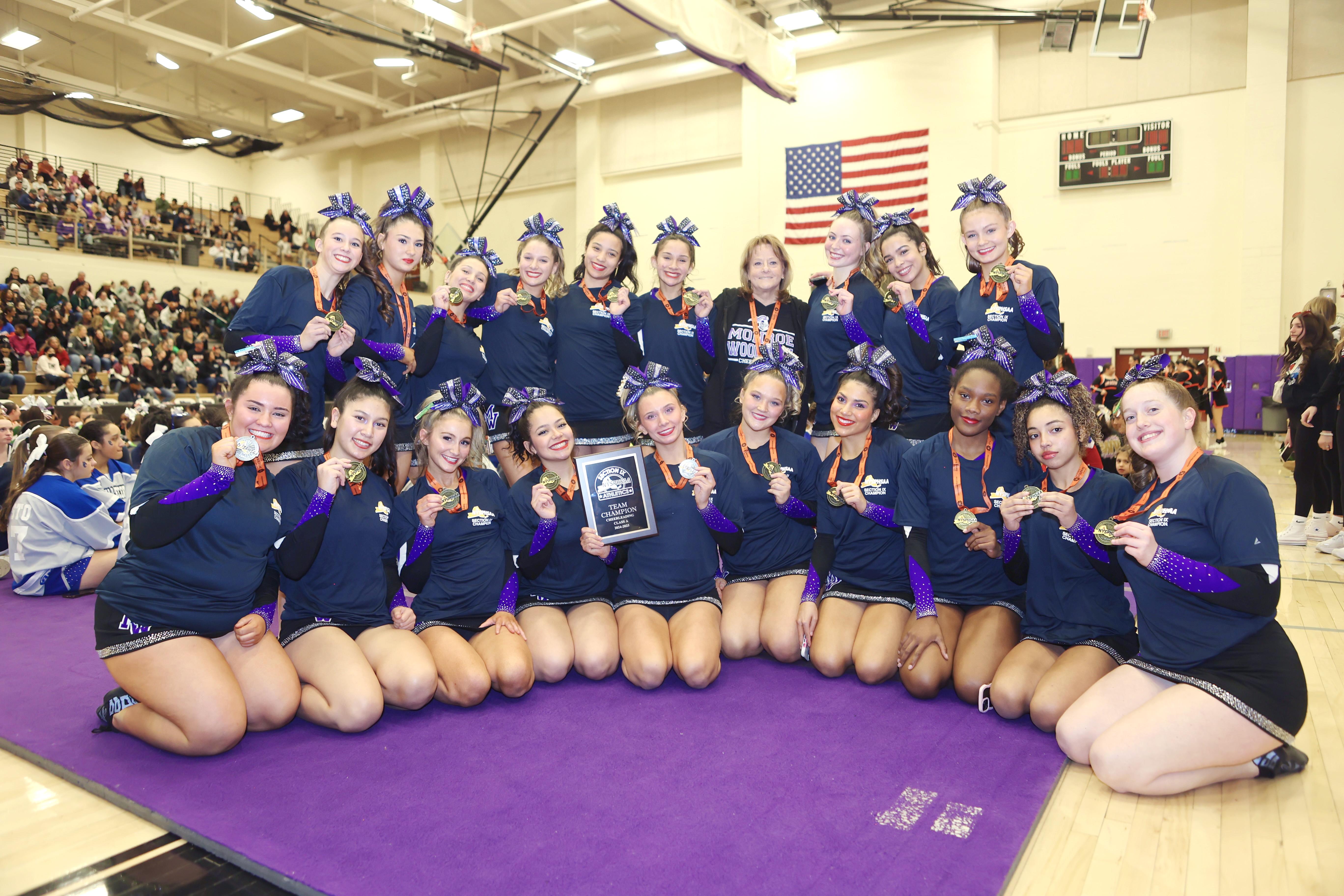 Local cheer teams win big at Section 9 championships