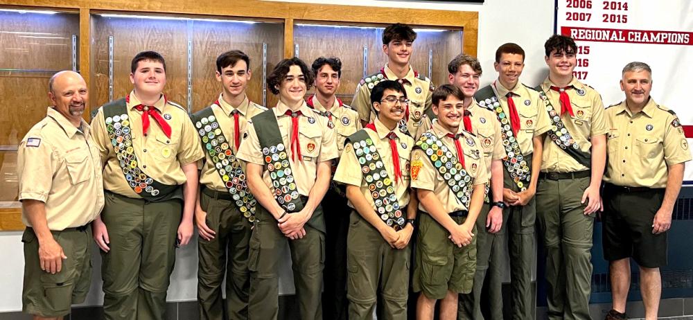 Goshen. Troop 63 welcomes 10 new Eagle Scouts