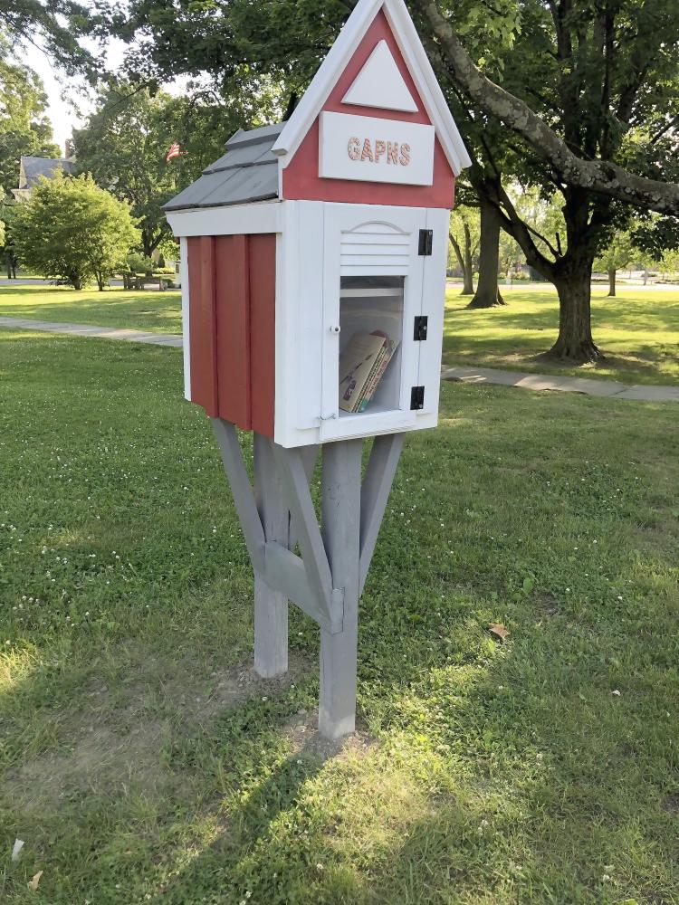 Free library in a box becomes nursery school’s gift to Goshen community