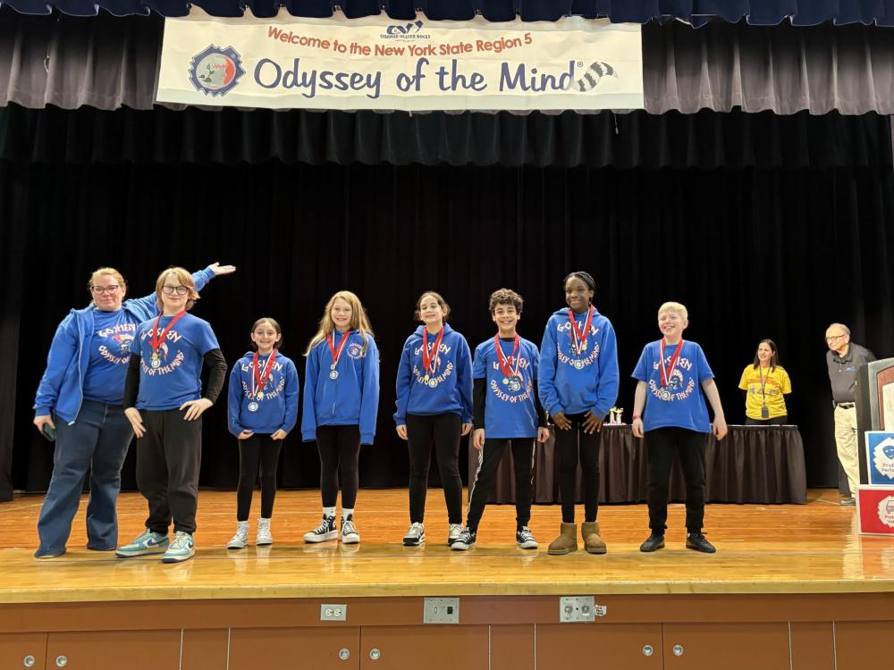 Goshen earns top spots at regional Odyssey of the Mind competition